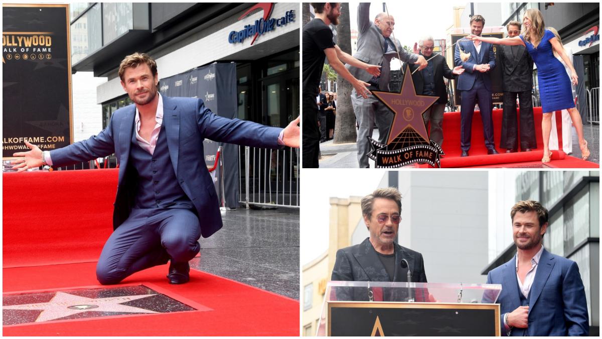Chris Hemsworth a primit o stea pe Hollywood Walk of Fame. Robert ...